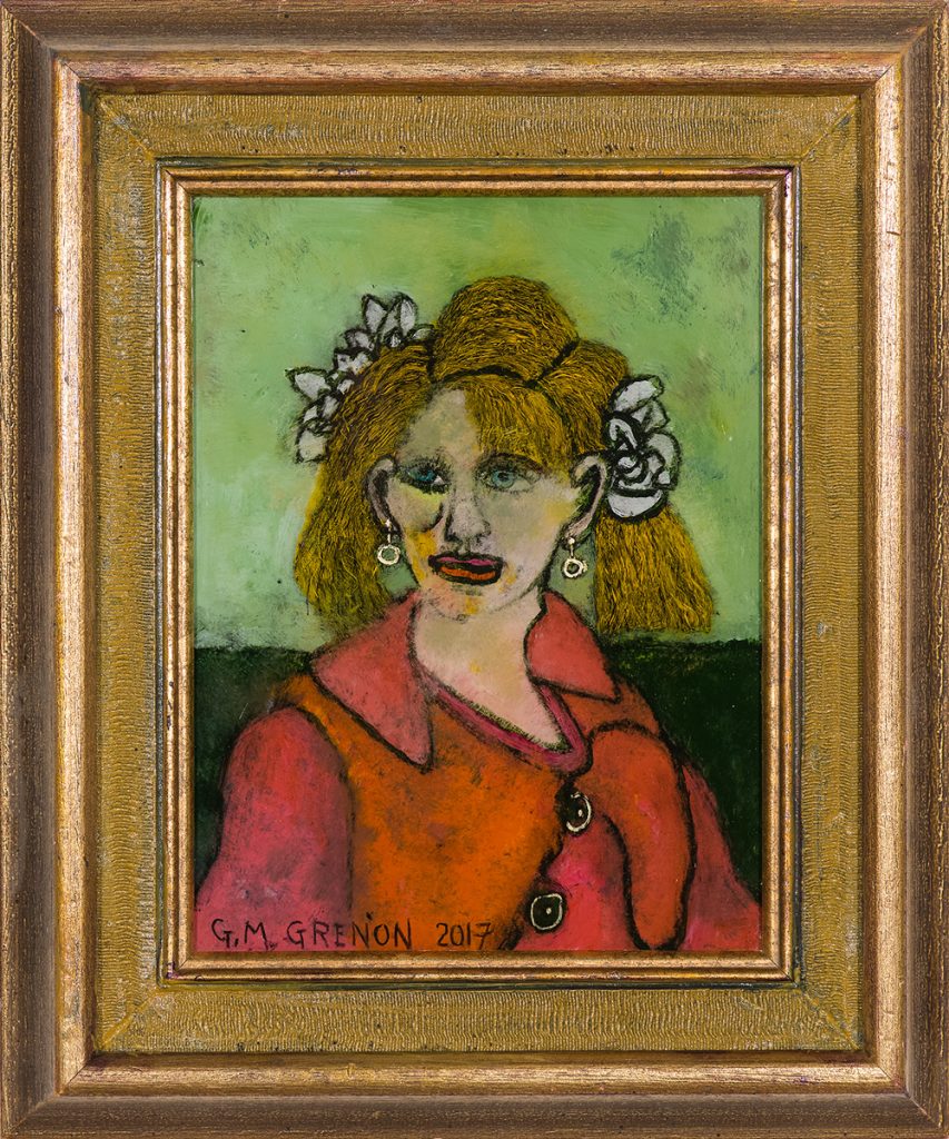 Gregory Grenon - Traver Gallery | Reverse Paintings On Glass