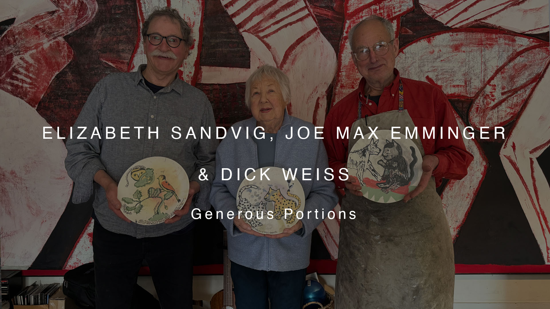Elisabeth Sandvig, Joe Max Emminger & Dick Weiss | Studio Visit | Mar ...